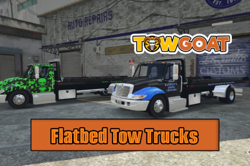 Discover the Unique Features of Flatbed Tow Trucks | TowGoat